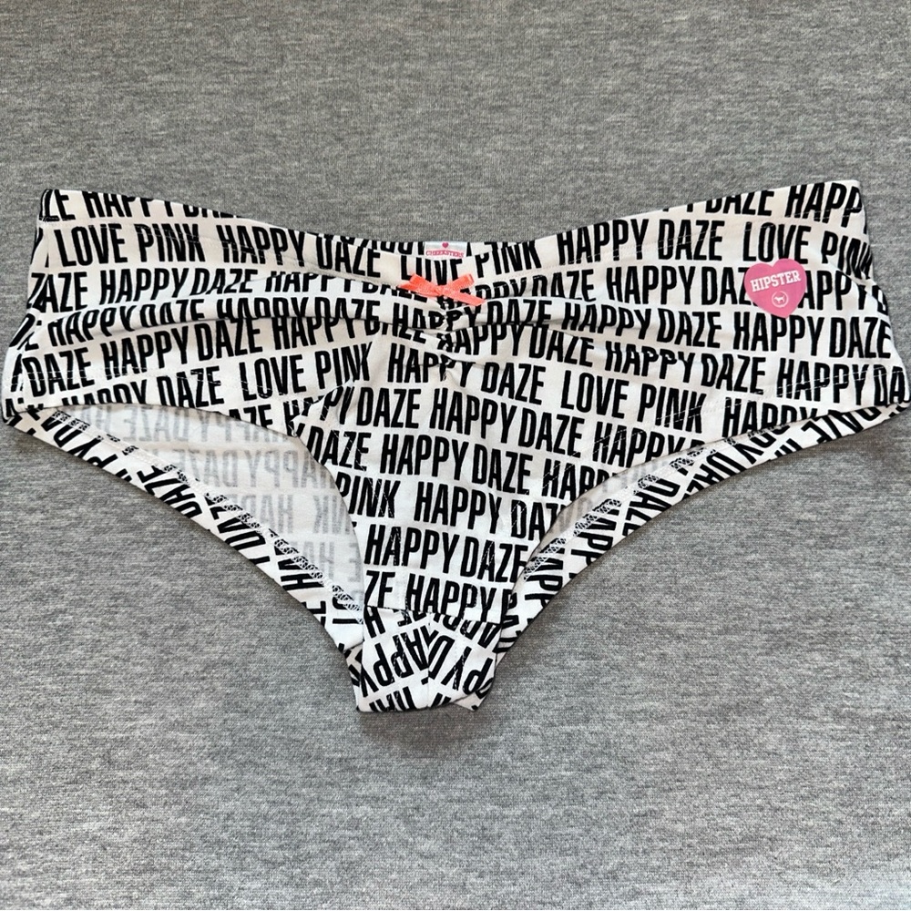 New Victoria’s Secret Love Pink Vintage Cheeky Hipste… - Gem